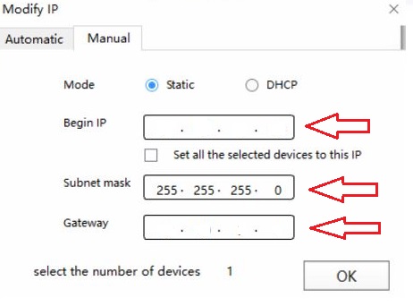Thermal | How to change the ip address. – IDIS Americas