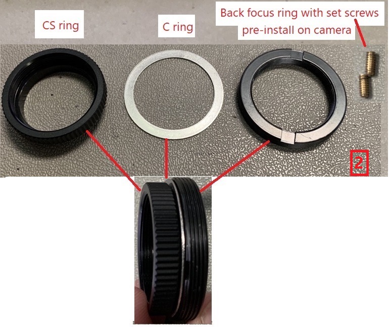 CS & C Ring does not fit the Camera or Lens – IDIS Americas