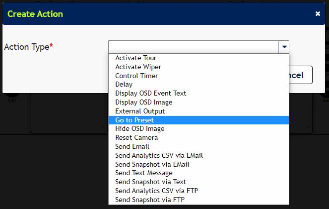 How to Configure Action Engine for Scheduled Presets – IDIS Americas